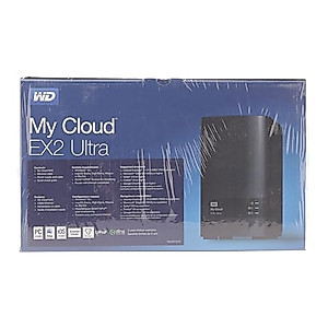 Western Digital My Cloud 28TB EX2 Ultra 2-Bay NAS, Black