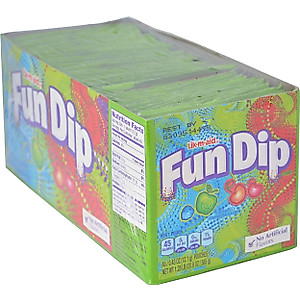 Wonka Fun Dip, Assorted Flavor Party Pack, 0.43 Ounce Packets (48 Count)