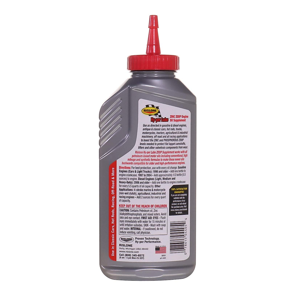 Rislone Hy-per Lube Zinc ZDDP Supplement - 11 oz.