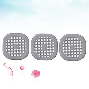 DOITOOL 3pcs Anti-clogging Sewer Colanders Over Sink Strainer Filter for Sink Bath Filter Kitchen Filter Colander Strainer Kitchen Supplies Bathtub Filter Sink Filter Drain Cover Hair