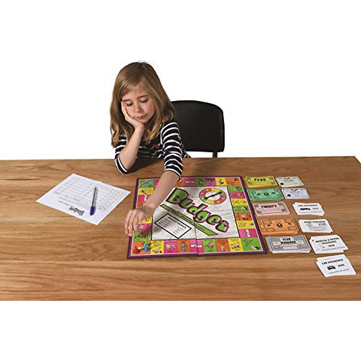 Learning ADVANTAGE-4373 Budget - Budgeting Game for Kids - Teach Money, Math and Critical Thinking