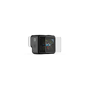 GoPro Tempered Glass Lens + Screen Protectors (HERO8 Black) - Official GoPro Accessory