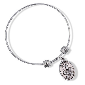 St Gerard Bracelet - Fertility Bracelet Gifts for Women or A Saint Gerard Medal Patron Saint of Fertility Great to Accompany Fertility Tea and Fertility Supplements for Women San Gerardo