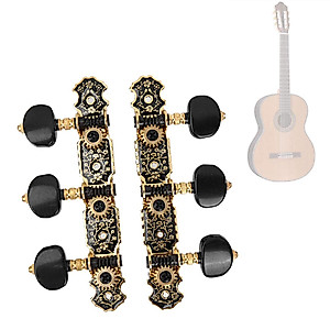 Acoustic Guitar Guitar Machine Heads Tuning Keys Pegs 1:18 Tuners Machine Heads Replacement 3L3R