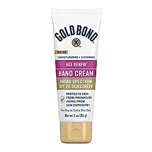 Gold Bond Ultimate Age Defense Hand Cream 3 oz., with Broad Spectrum SPF 20 Sunscreen
