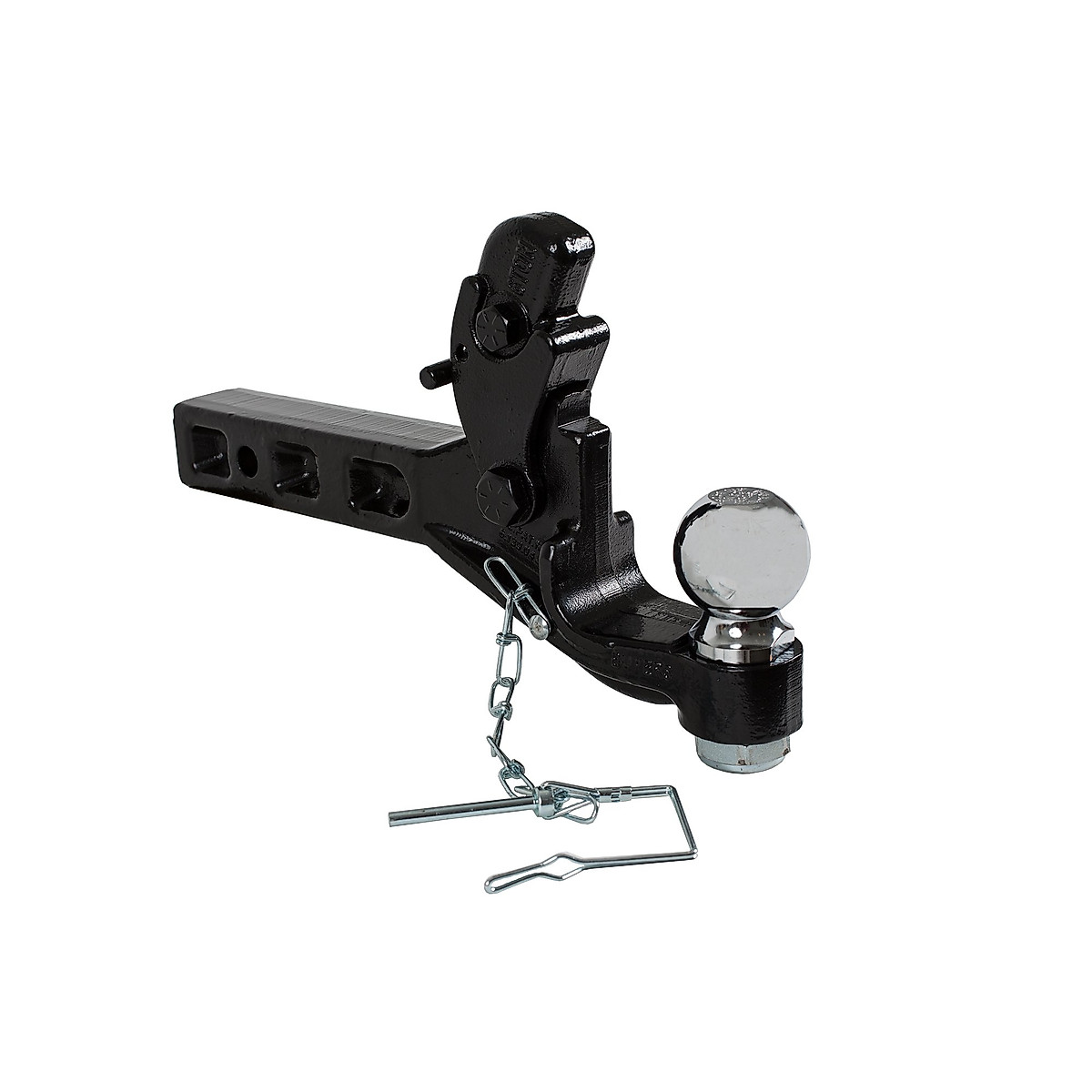 Buyers Products RM62516 6-Ton Receiver Mount Combination Hitch with 2-5/16 Inch Ball, Black
