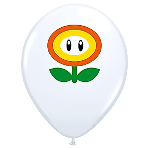 Mario Balloons pack of 30 Mario Brothers Balloons for Mario Birthday Decorations