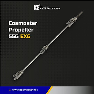 Cosmostar Stainless Steel Mixing Expandable Blade 55 Gallon Paint Mixer Stirring Propeller Tools for Paint Epoxy, Resin, Silicone Stirrer Paddle with ⌀0.47” Shaft Rod