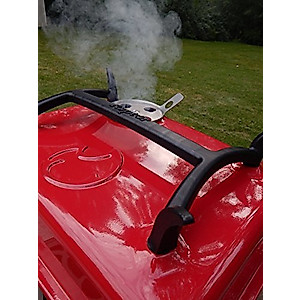 Raptor Grilling's Money Saving, Clean Hands, Large Portable Charcoal Grill -RED- VR10017AA