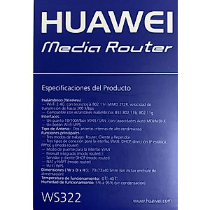 Huawei WS322 Wi-Fi Range Extender with US Plug