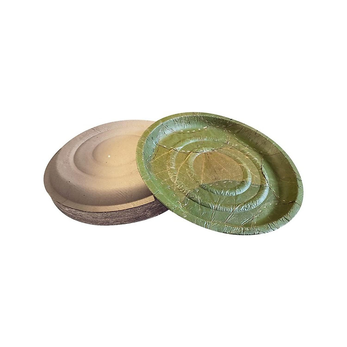 Palash - Sal Leaf Dinnerware Set Eco-friendly Biodegradable |Theme Party, Wedding, Dinner 12"Plates (12" Round Plate | Pack of 25)
