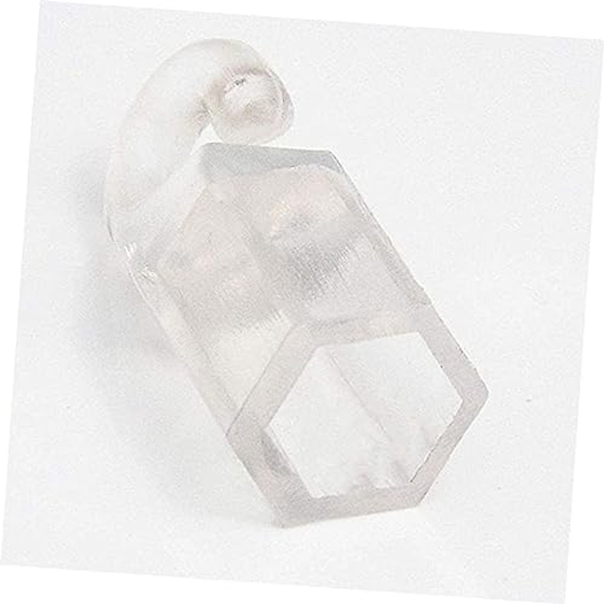 EXCEART 1 set Curtain rod accessories blind replacement handle curtain rod hanger plastic wand tip hook clear hangers clear curtains transparent curtains drapery wand handle wand caps hook