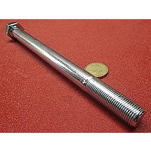 Grade 5 Zinc Steel Hex Bolts RH PT 5/8"-18 x 8.00" Length