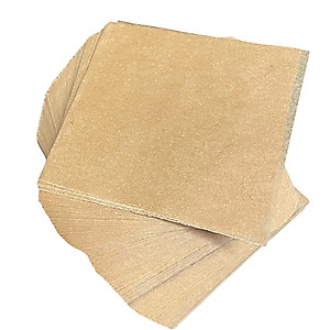 Parchment Paper Squares 4x4 Precut Unbleached 1000 sheets (4X4)