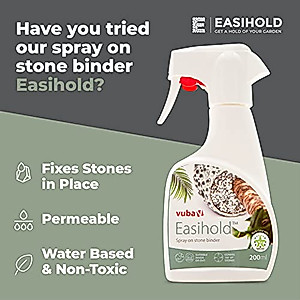 Natural World Rock Plant Topper Stones - Beautiful Natural Stones | 4.5 lbs | 1/4 Inch Diameter | Perfect for Plant Pots Inside & Out | for Home, Garden, Plant Pots (Paloma Grey)