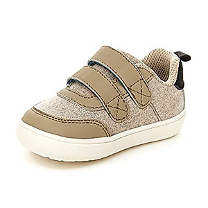 Stride Rite 360 Baby Boys Hayden Sneaker, Khaki, 3 Infant US