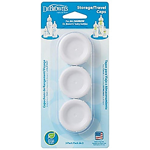 Dr. Brown’s Natural Flow® Storage/Travel Caps, Narrow 3-Pack