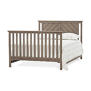 Forever Eclectic Hampton Flat-Top 4-in-1 Convertible Baby Crib