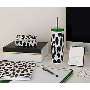 Kate Spade New York Small Travel Jewelry Case, Jewelry Travel Box, Jewelry Holder Organizer for Rings, Necklaces, Earrings, Bracelets, Modern Leopard, Modern Leopard, Modern