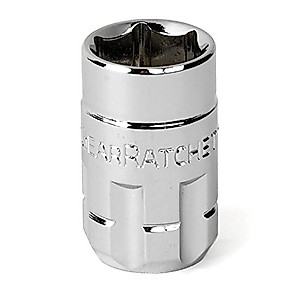GEARWRENCH 1/4" Drive Pass-Thru™ Standard Metric Socket 10mm, 6 Point - 522100GR
