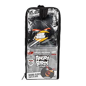 Venum Angry Birds Boxing Gloves - for Kids - Black, 8 oz