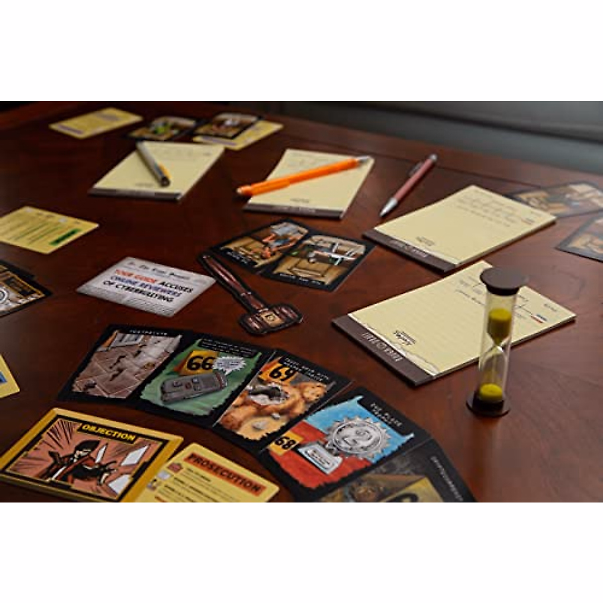 All Rise Board Game - The Ridiculous Game of Off-The-Cuff Storytelling and Courtroom Debate!