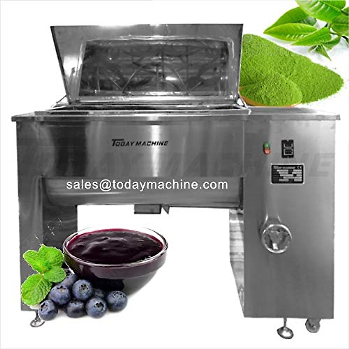 Horizontal Food Powder Ribbon Mixing Machine Blender