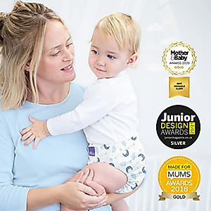 Bambino Mio, Miosolo Classic All-in-One Cloth Nappy, Eco Chemical Free Nappy