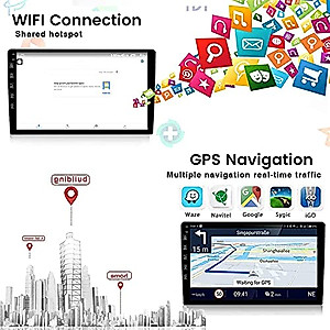 Car Radio Stereo for BMW 3 Series E46 323ci 325ci 330ci 318i 328i 330xi M3 1999-2004, 9 inch Andriod 11 Support BT/WiFi/Microphone/Mirror Link/Steering Wheel Control 2+32GB