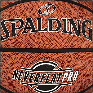 Spalding NeverFlat Pro Indoor-Outdoor Basketball 29.5"