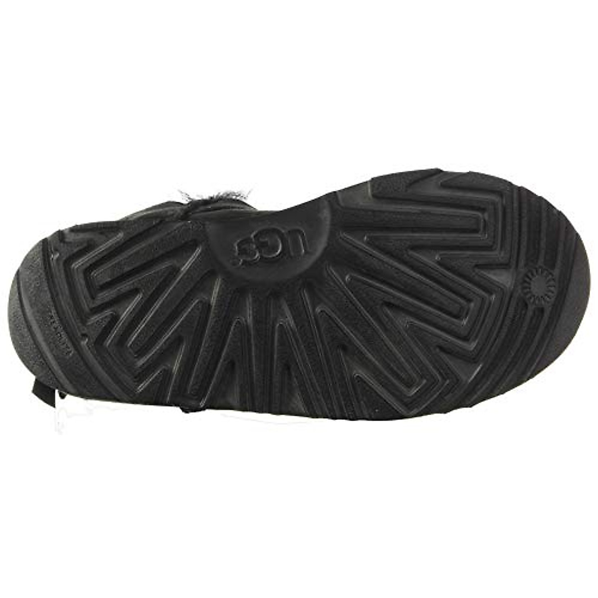 UGG unisex child Mini Bailey Bow Ii Boot, Black, 8 Toddler US