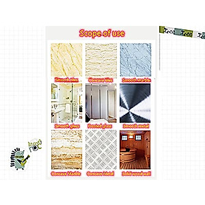 ZRFAMILY 4 Pack No Hole Hanging mop Rack, Bathroom mop Hook, Bathroom Hook, Broom Rack, Card Holder, mop Clip