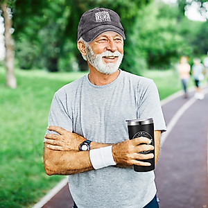 Sieral 5 Pcs 50th Birthday Gifts for Men 50th Birthday Present for Him Include Tumbler Baseball Cap Socks Keychain Gift Box