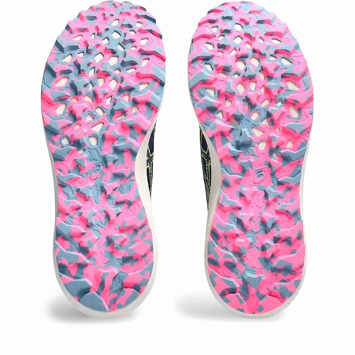 ASICS Women's Trabuco Terra 2 Shoes, 9, DEEP Ocean/Lime Green