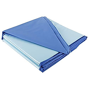 Homend PVC Pet Swimming Pool Portable Foldable Pool Dogs Cats Bathing Tub Bathtub Wash Tub Water Pond Pool Blue (160x30cm(63"x12"))