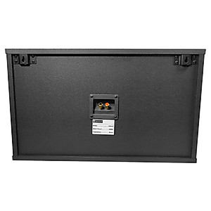 Rockville Pair KPS12 12" 3-Way 1600 Watt Karaoke Speakers+Wall Brackets/MDF, Black