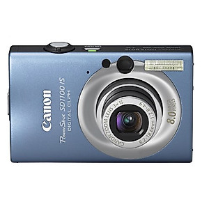 Canon PowerShot SD1100IS 8MP Digital Camera with 3x Optical Image Stabilized Zoom (Blue) (OLD MODEL)