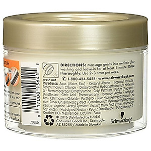 GLISS Hair Repair Anti-Breakage Treatment, Ultra Moisture for Dry or Stressed Hair, 6.1 Ounces (Pack of 3)