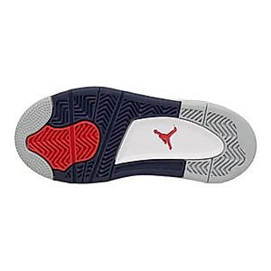 Nike Air Jordan 4 Retro Pre School White/Midnight Navy BQ7669-140 10.5c