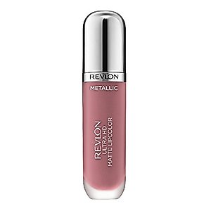 Revlon Ultra HD Metallic Matte Liquid Lipcolor, Liquid Lipstick, Glam