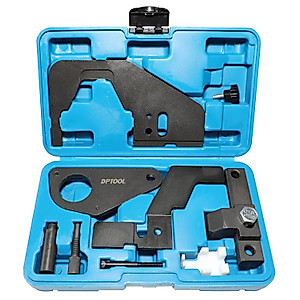 DPTOOL Engine Camshaft Timing Lock Tool Set for Jaguar/Land Rover Evoque 2.0T /Ford 2.0 2.3T SCTi Ecoboost Ti-VCT Mondeo Focus Mustang 303-1565 303-1600 303-748 303-1594 303-1595 303-1521 303-1504