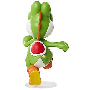 Super Mario Action Figure 2.5 Inch Running Yoshi Collectible Toy