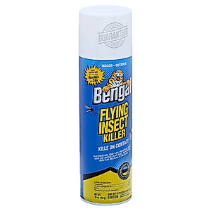 Bengal Flying Insect Killer, Indoor and Outdoor Fly and Mosquito Killer Spray, 16 Oz. Aerosol Can