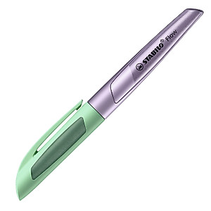 STABILO Flow Cosmetic Fountain Pen Metallic Purple/Green