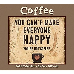Coffee 2022 Deluxe Wall Calendar