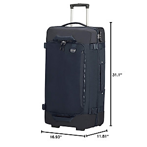 Samsonite Unisex Adults’ Travel Bags, Multicoloured (Camo Grey), L (79 cm-103 L)