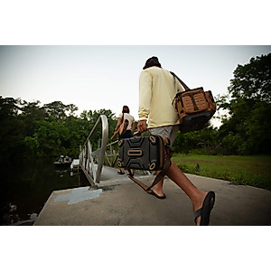 Plano Molding Guide Series Reel Locker | Revolutionary Molded top and Bottom for Extra Rigidity to Keep Expensive reels Protected, Brown/Black, One Size