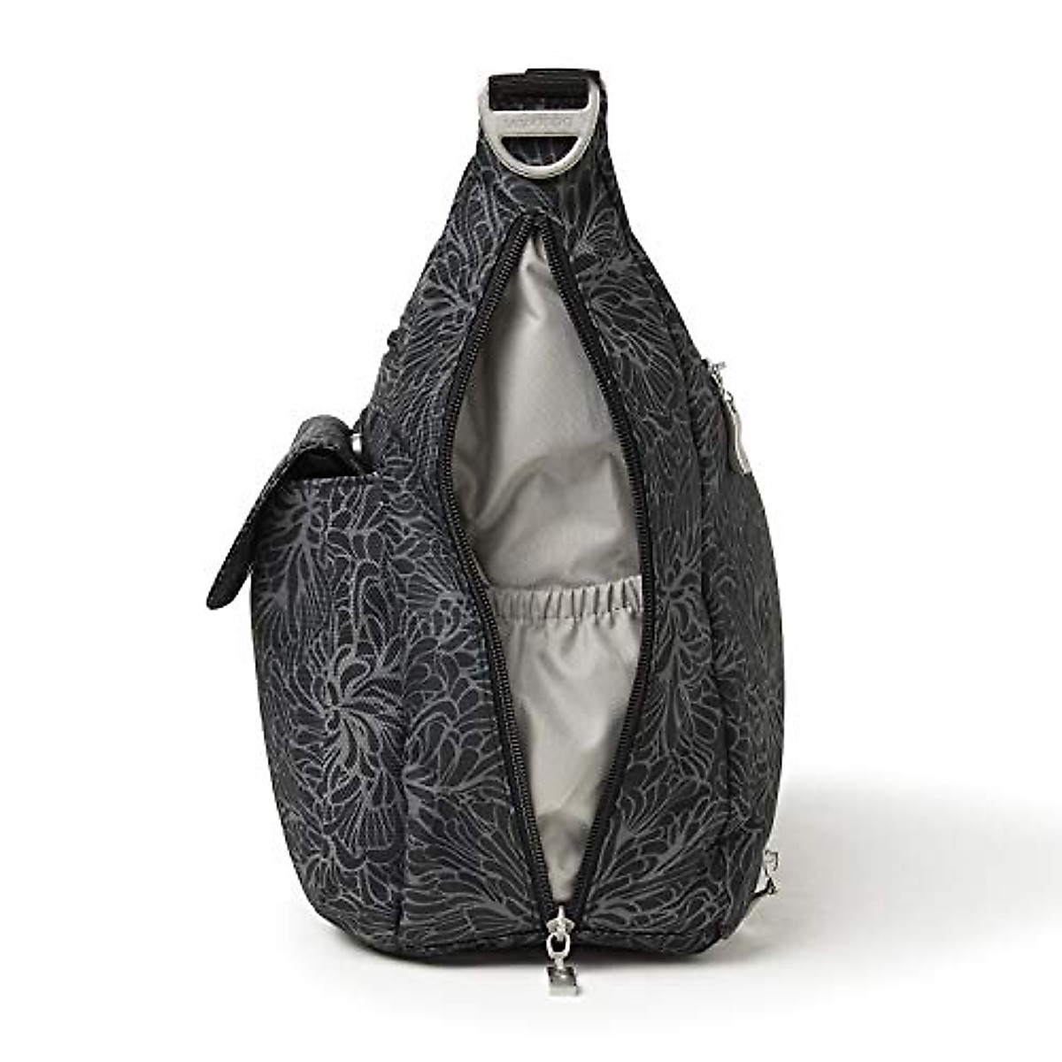 Baggallini womens Large Everywhere Bag, Midnight Blossom, Large US