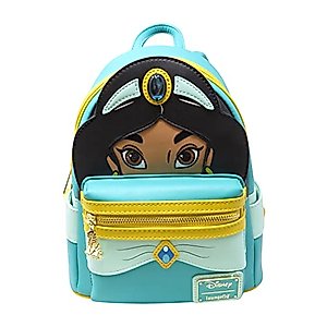 Loungefly Disney Alladin Princess Jasmine Cosplay Womens Double Strap Shoulder Bag Purse