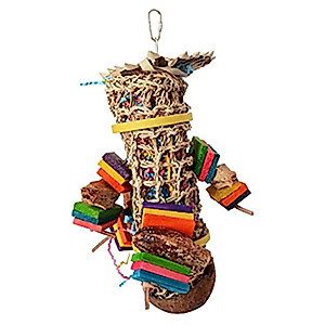 Super Bird Creations SB887 Rolie Polie Bird Toy, Large Bird Size, 13" x 8" x 8"